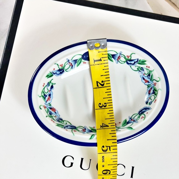 Gucci | Bath | Gucci Vintage Porcelain Floral Soap Dish | Poshmark